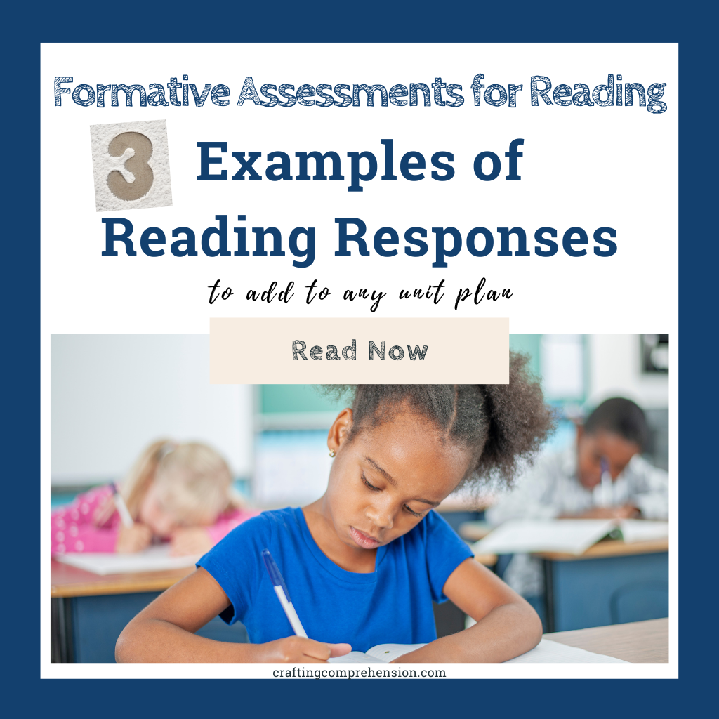 3 Examples Of Readers Response To Add To Any Unit Plan